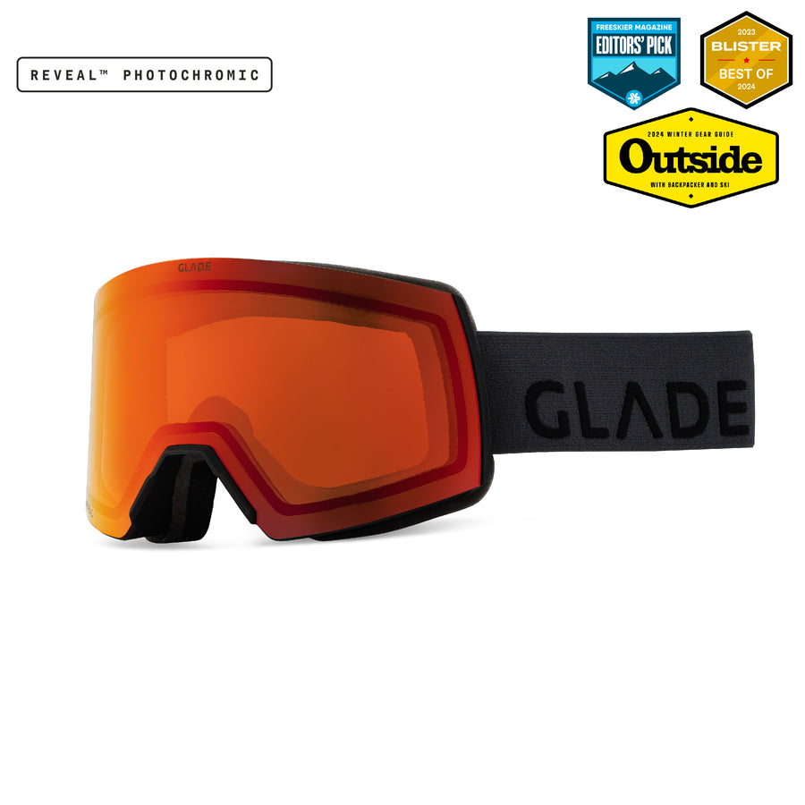Adapt 2 Ski Goggle with REVEAL™ Photochromic Lens | Glade Optics