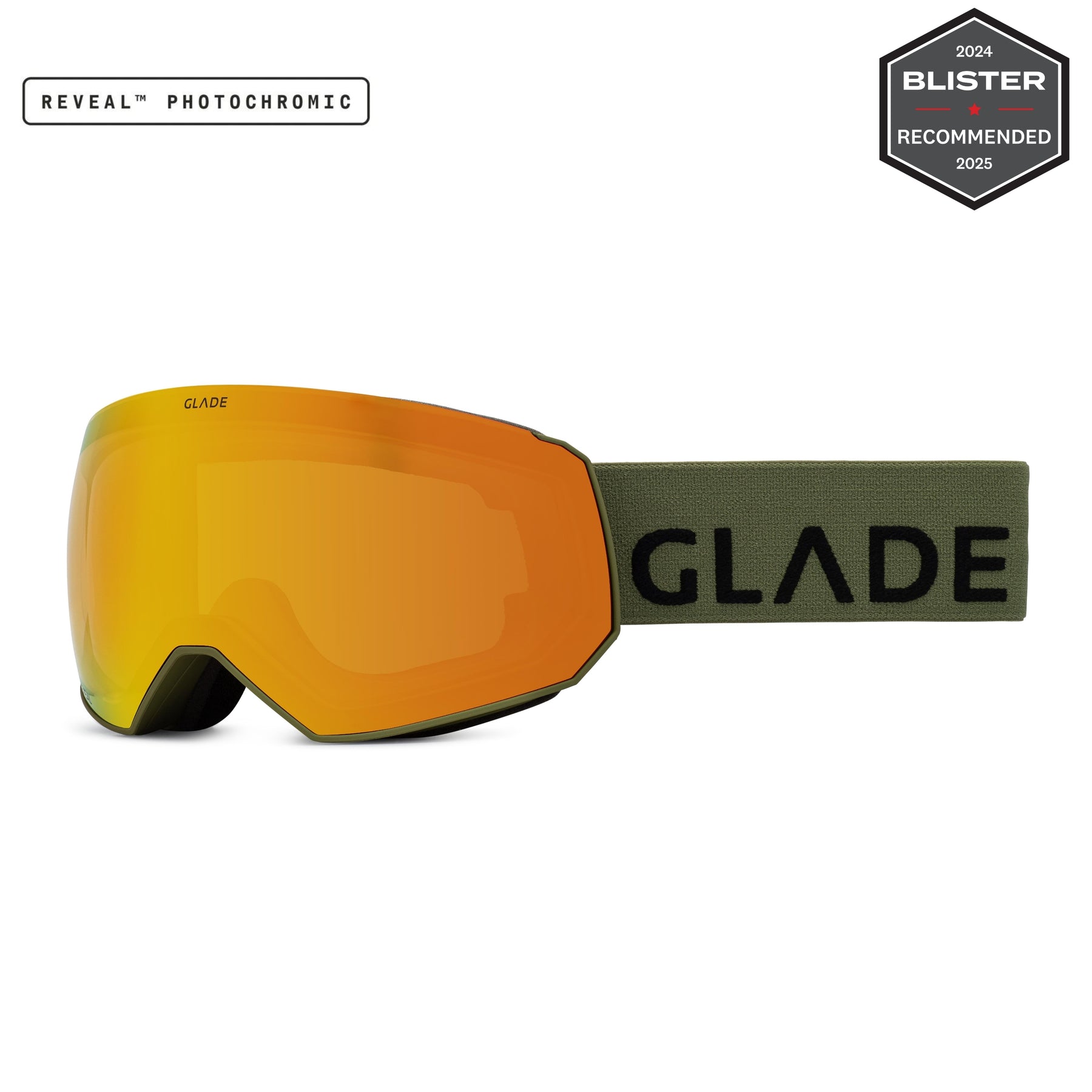 Fathom+ Ski Goggle with Magnetic Lens System | Glade Optics